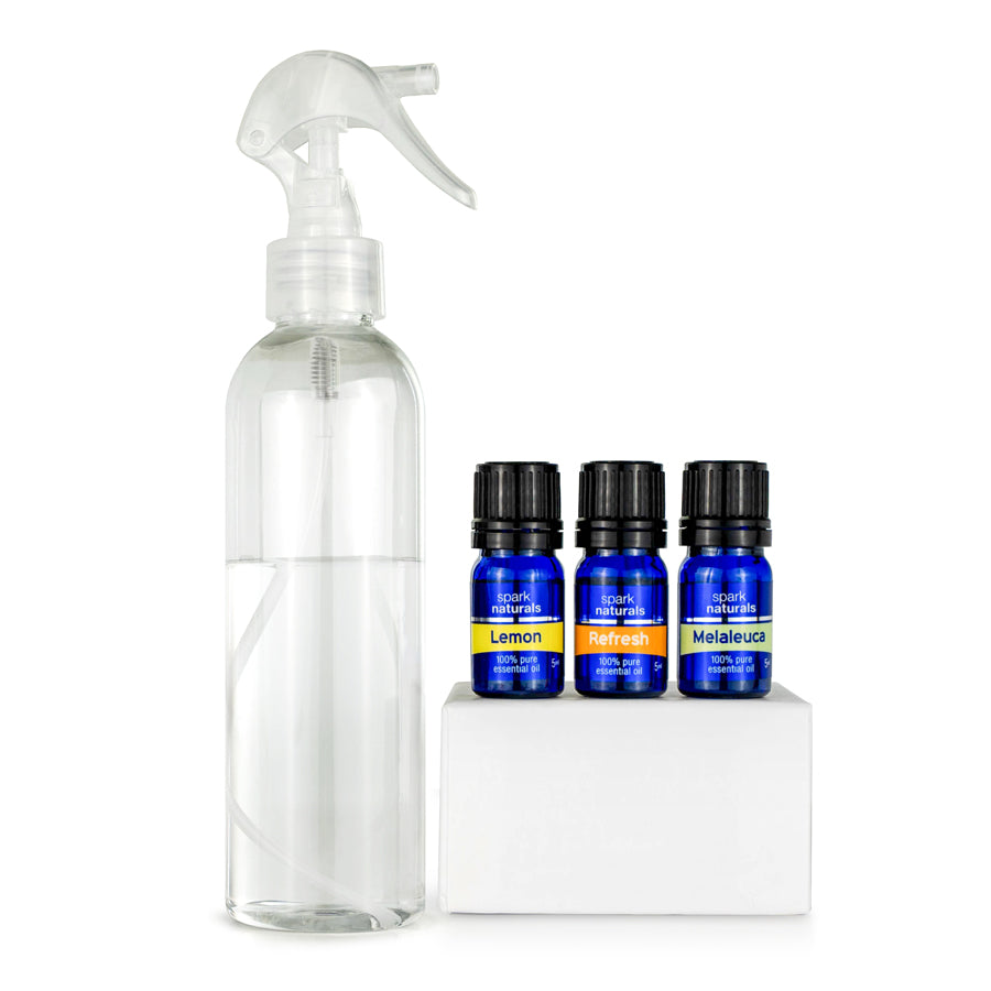 Cleaning Bundle | Essential Oil Kit – Spark Naturals